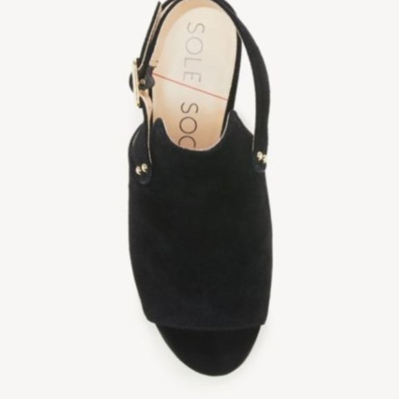 Sole Society | Shoes | Sole Society Ceiliah Slingback Wedge | Poshmark